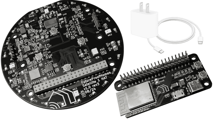 Satellite1 Voice Assistant PCB Dev Kit – FutureProofHomes