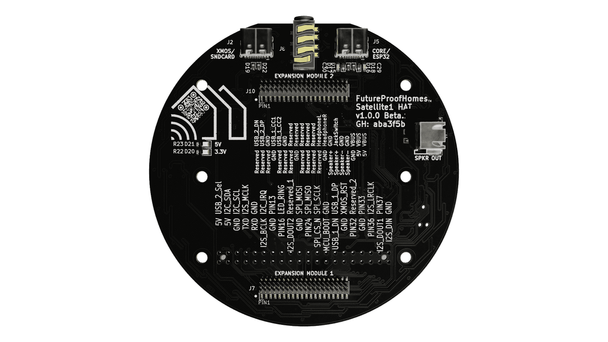 Satellite1 Voice Assistant PCB Dev Kit – FutureProofHomes